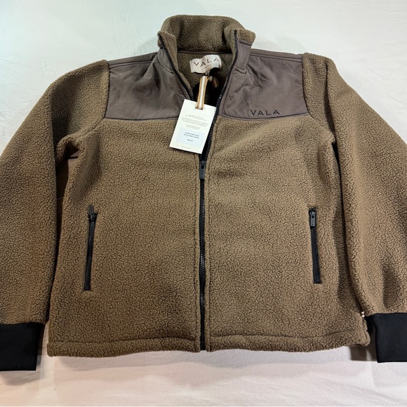 Vala Equestrian | Jackets & Coats | Vala Equestrian Brown Fleece Jacket ...
